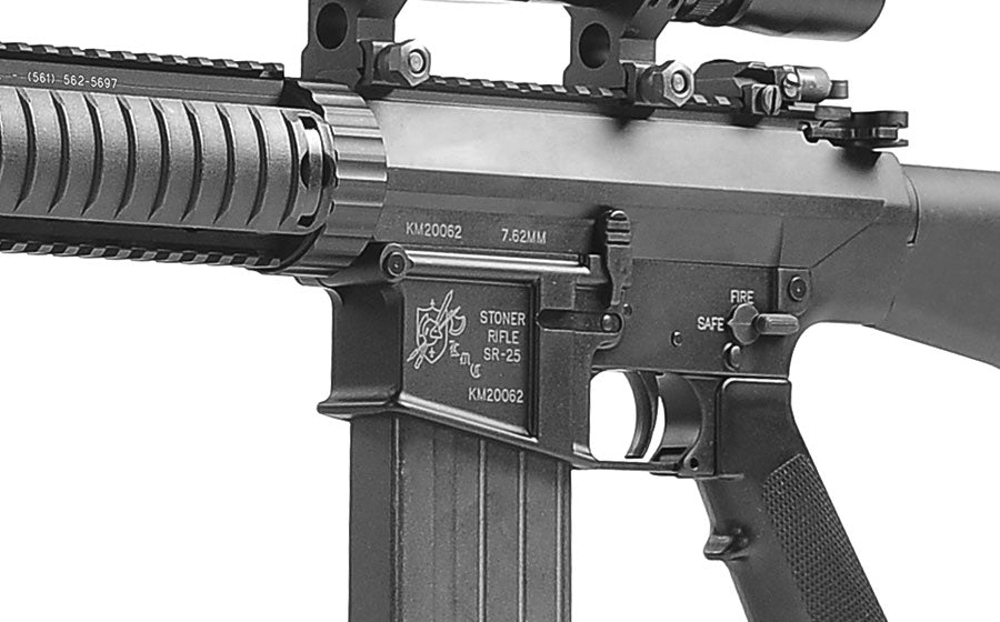 VFC SR25 KAC MK11 MOD0 GBB Rifle DX Version Airsoft ( Licensed by Knig ...
