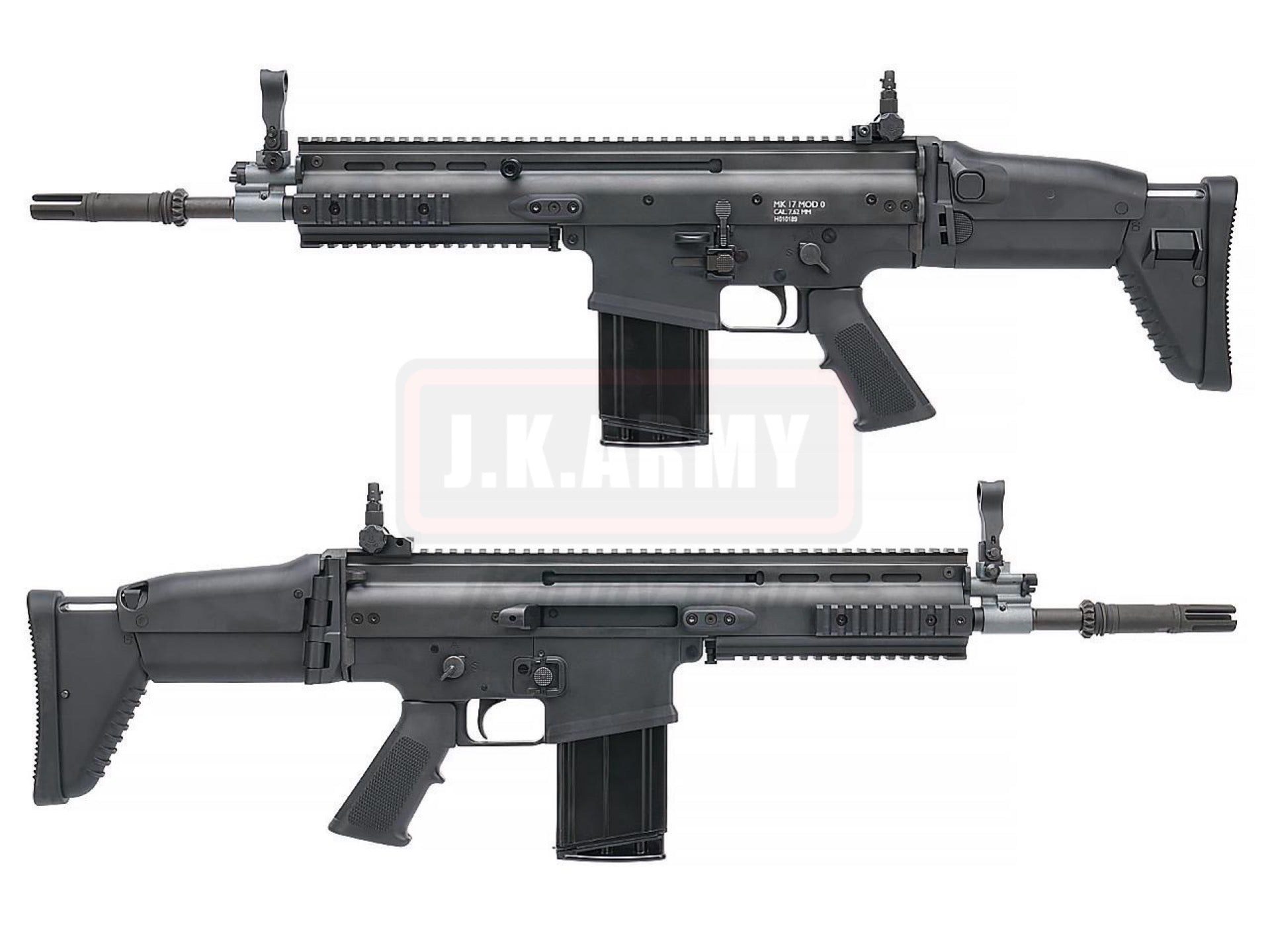 Cybergun FN SCAR H MK17 GBBR ( Black ) ( by VFC ) – Prozi Shop 波子兵團 Airsoft