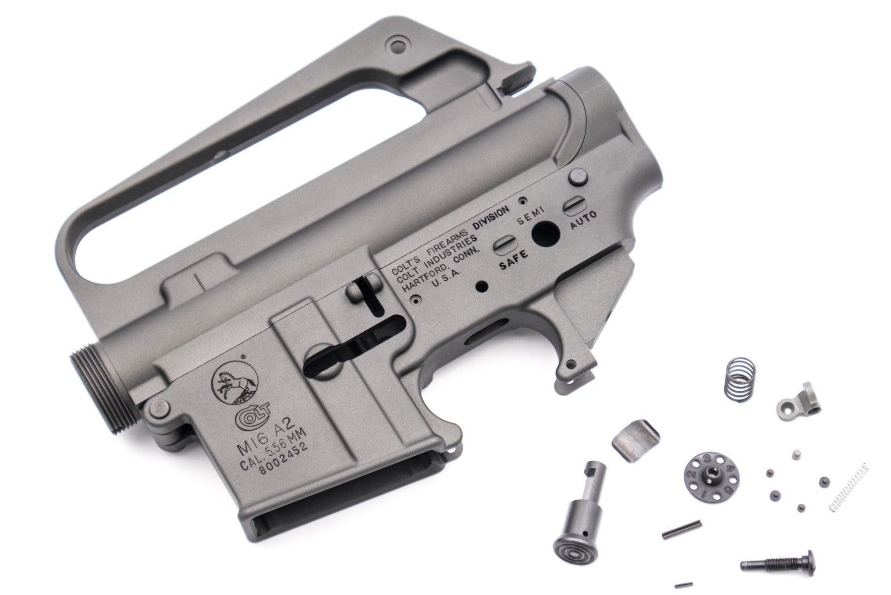 Angry Gun COLT 723 / 733 M16 A2 CNC Upper & Lower Receiver for Marui T ...