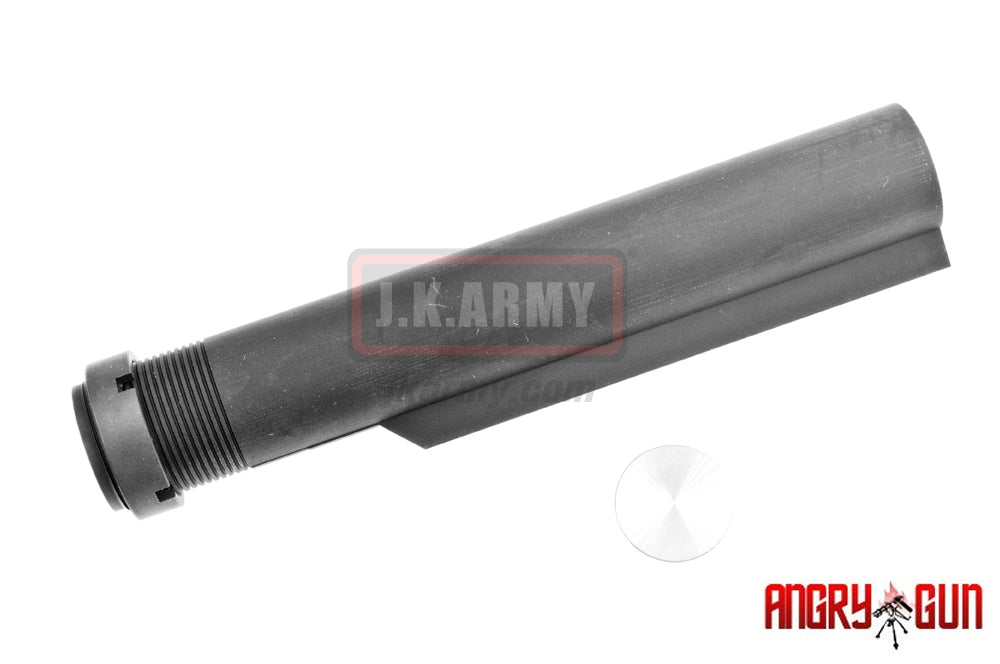 Angry Gun Mil-Spec CNC 6 Position Buffer Tube for PTW Type ( BK ...