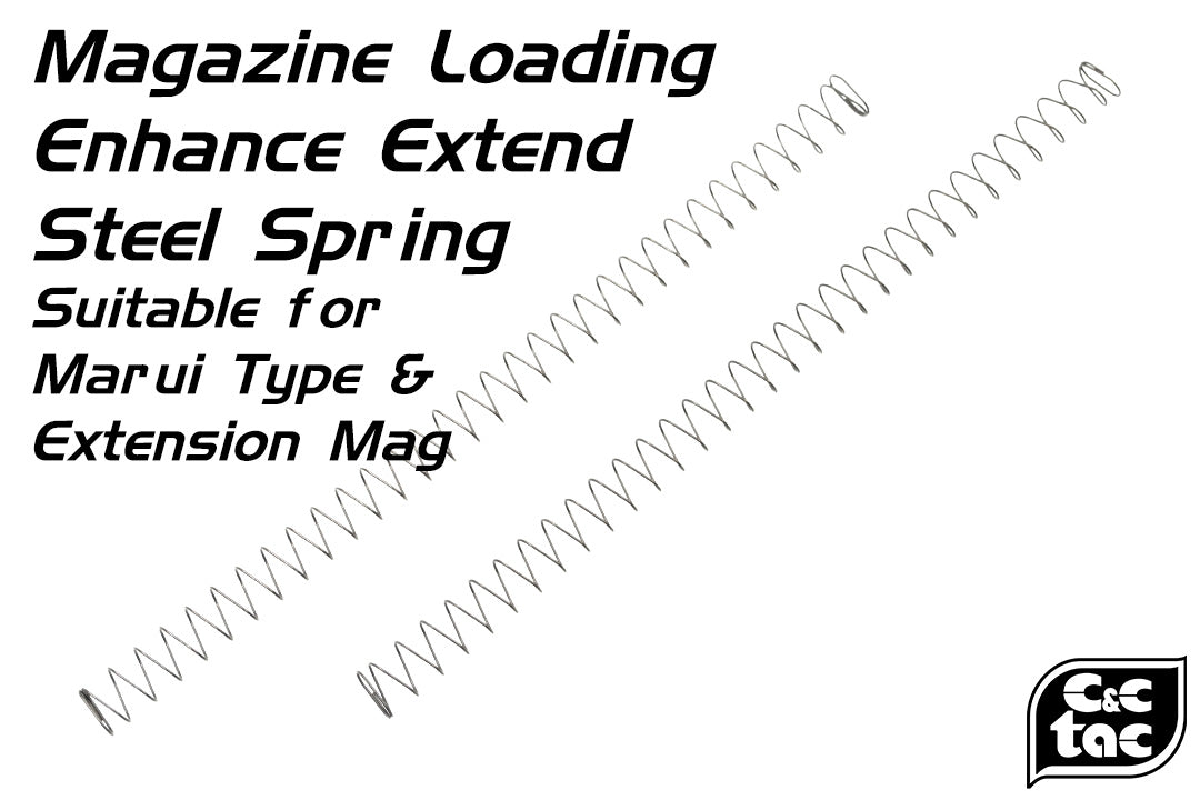 C&C Tac Magazine Loading Enhance Extend Steel Spring for Marui Type ...