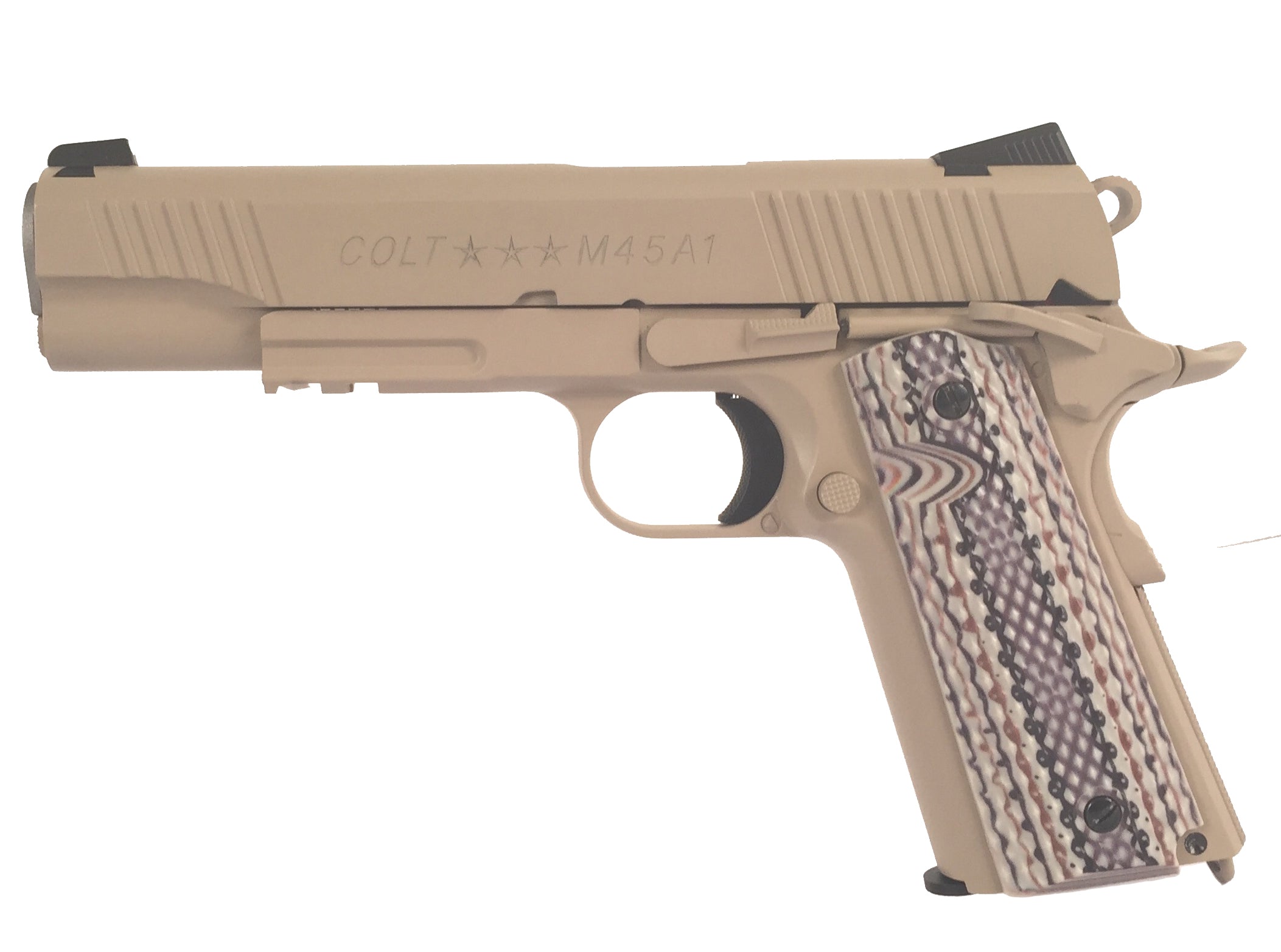 Cybergun COLT 1911 M45A1 Marines CQBP GBB Pistol Co2 Mag Version ( DE ...