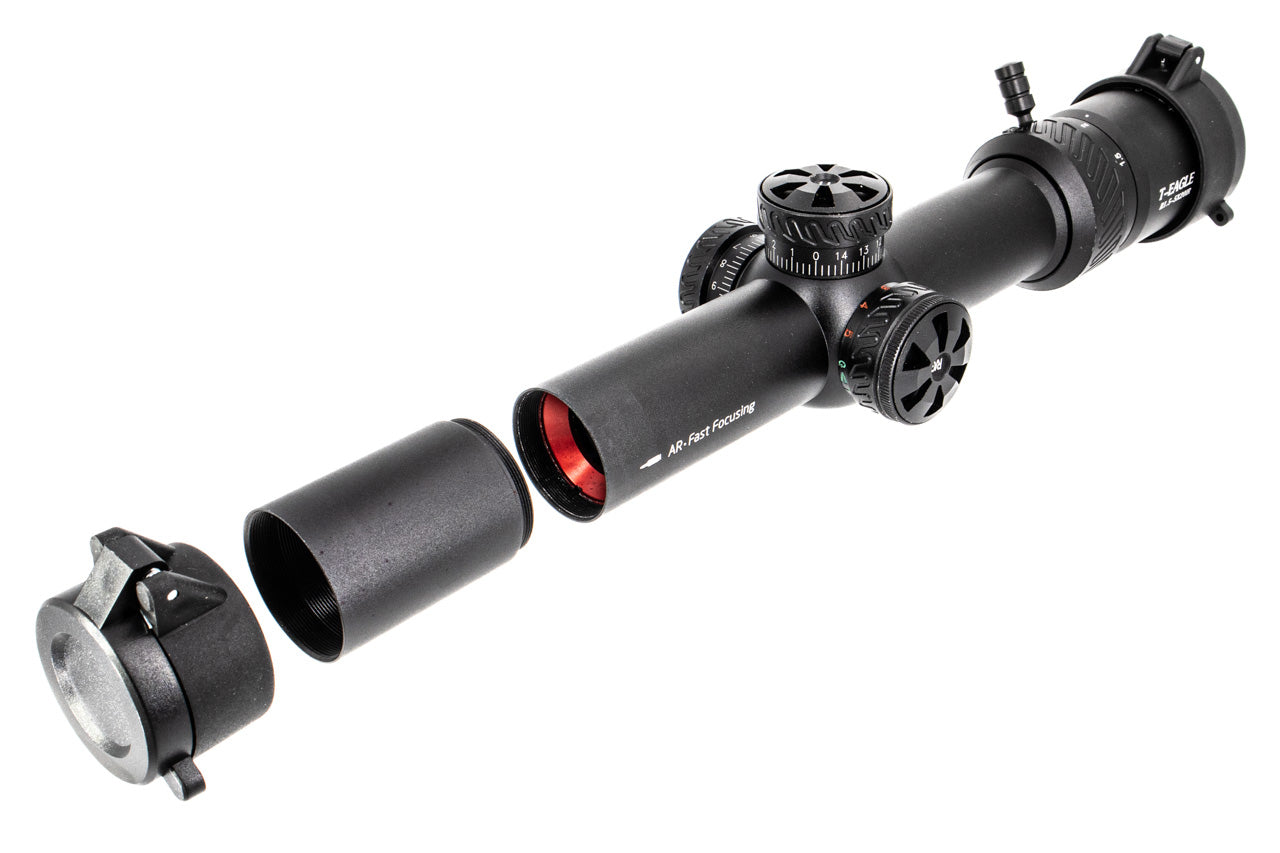 Discovery T-EAGLE R 1.5-5X20 IR Rifle Scope with Mount ( Black ...