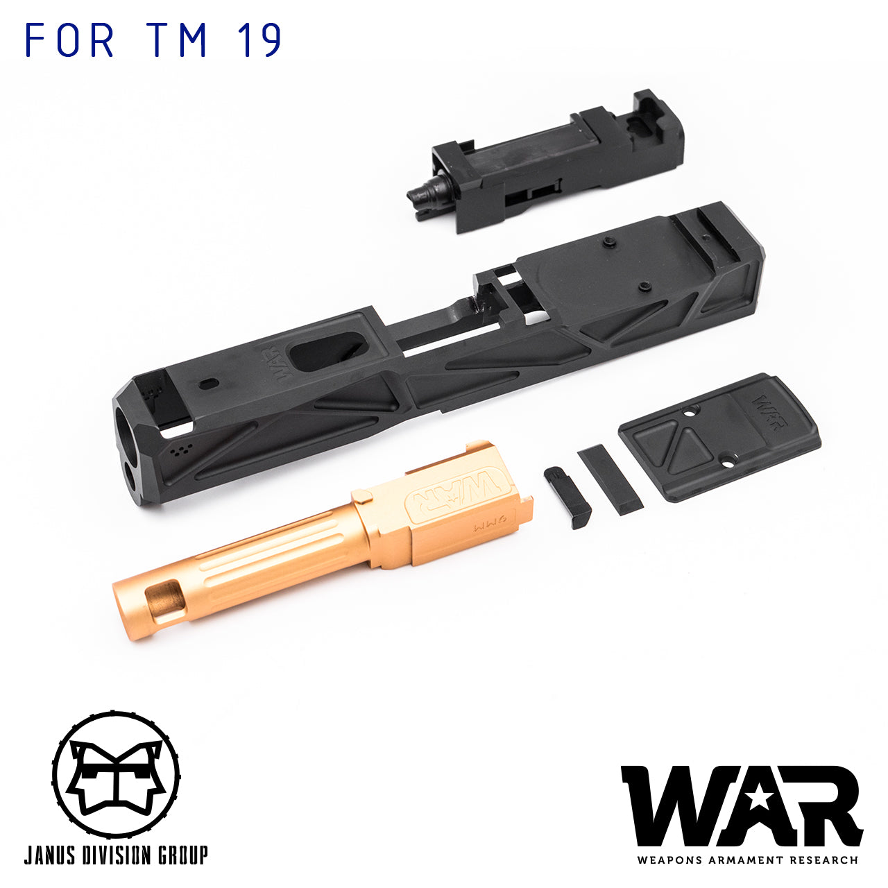 JDG WAR Afterburner RMR Slide Set for TM Model 19 ( Licensed by WAR ...