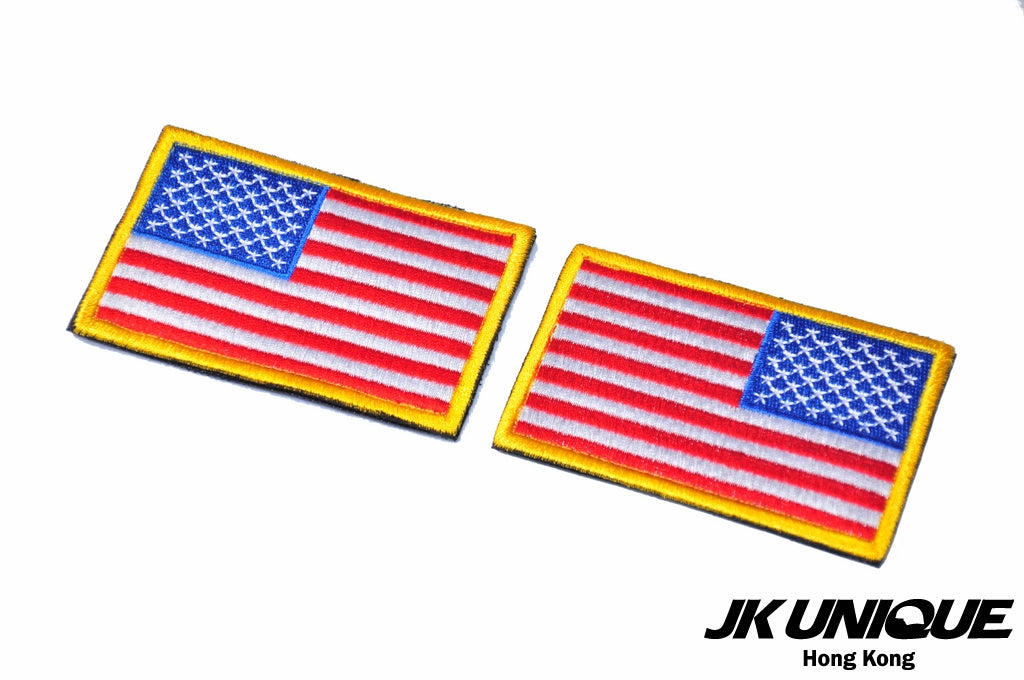 JK UNIQUE Patch - USA FLAG ( Full Color ) ( Left / Right ) ( Free Ship ...