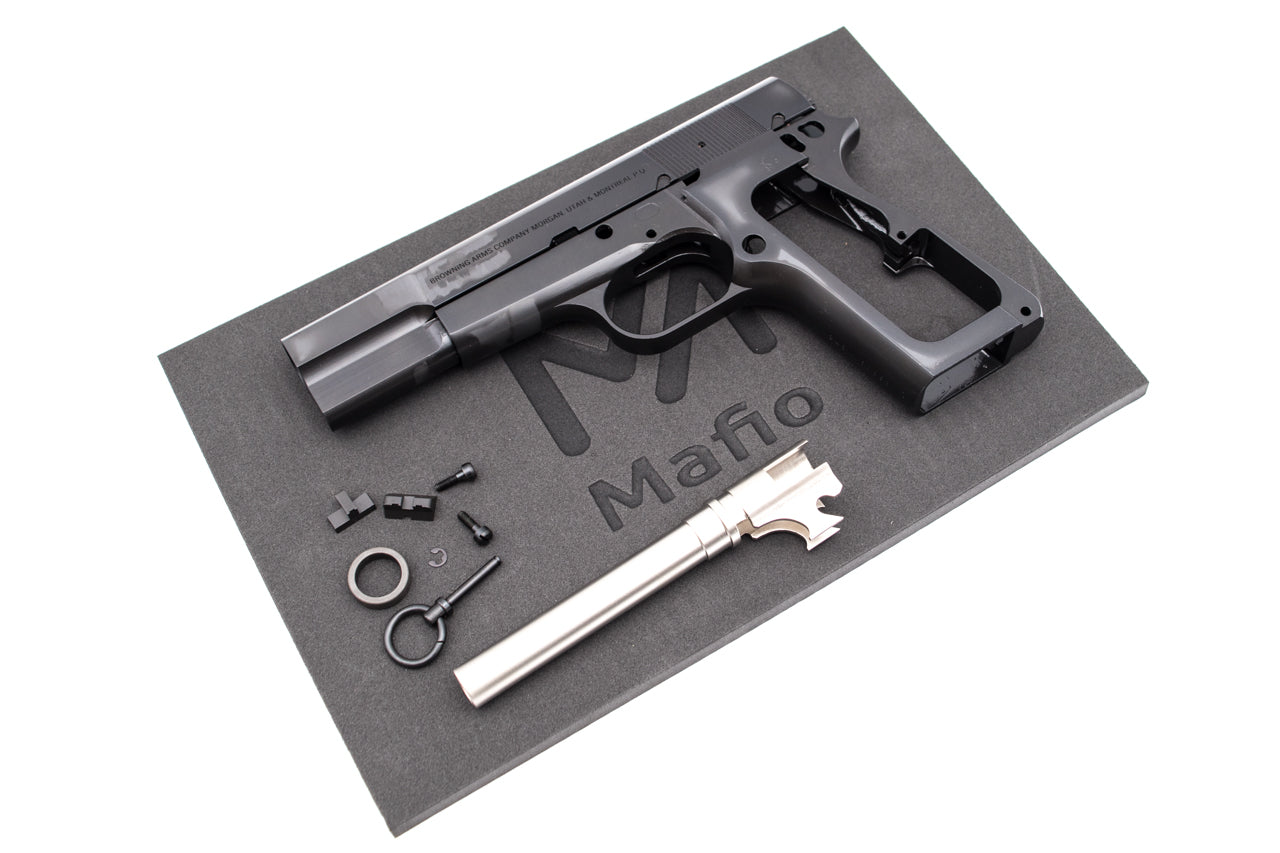 Mafio MIT Hi-Power Mark III CNC Steel Kit for WE Browning Hi-Power MK3 ...