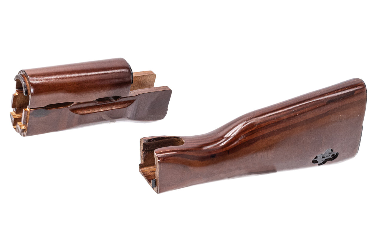 RA-TECH AK Real Wood Stock Kit For Marui TM AKM GBBR – Prozi Shop 波子兵團 ...